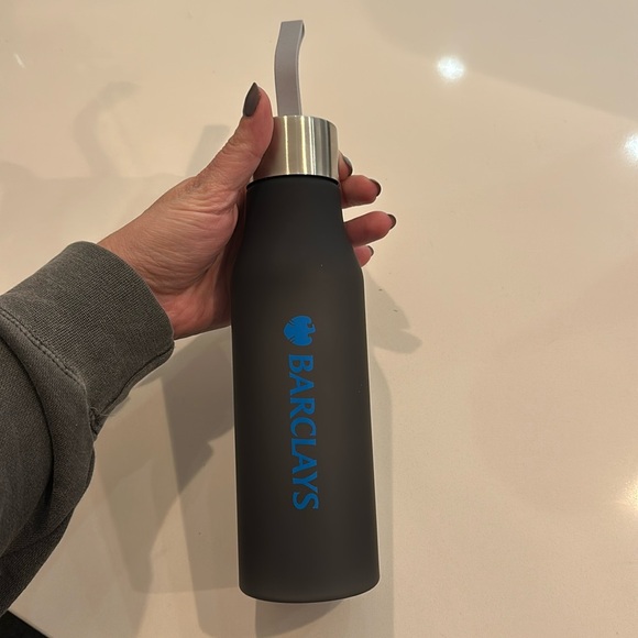 Barclays | Kitchen | Lightweight Plastic Black Barclays Water Bottle ...